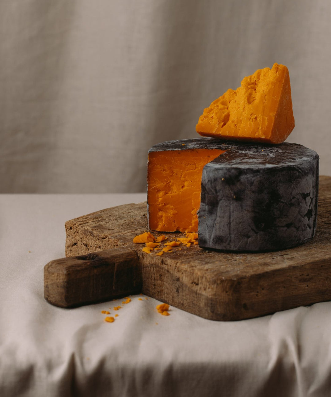 Cloth-Ashed Red Leicester – Maffra Cheese Company