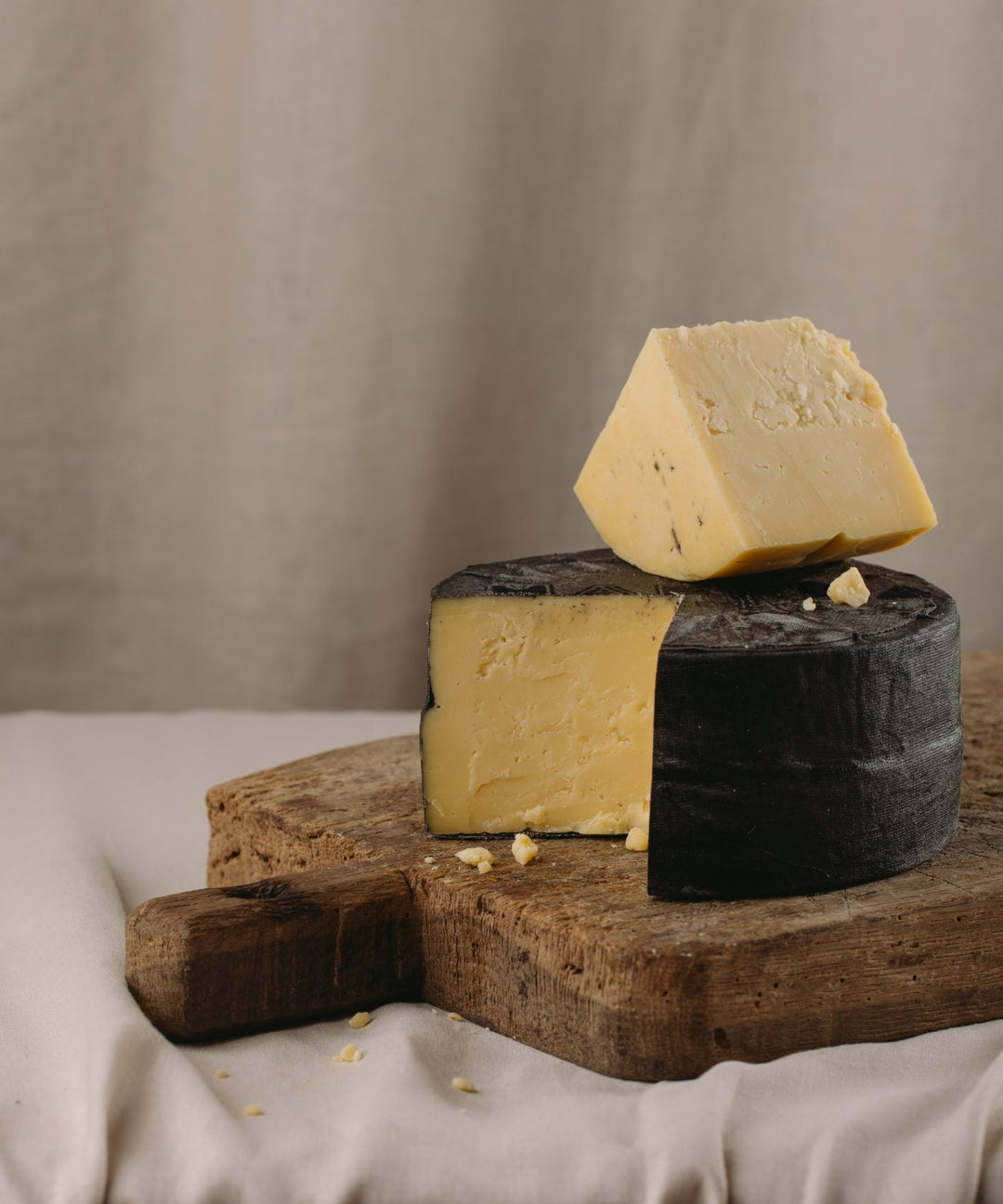 Cloth-Ashed Cheddar – Maffra Cheese Company